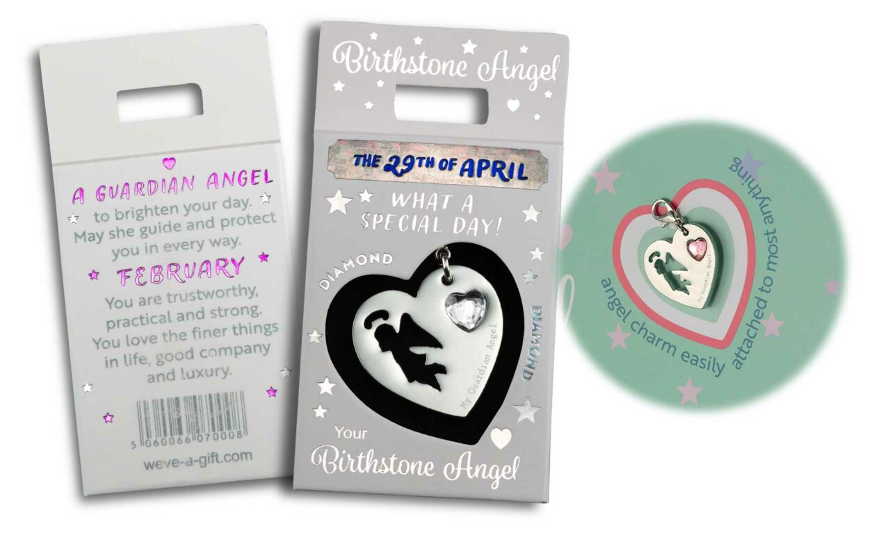 Birthday Birthstone Angel - Weve-A-Gift